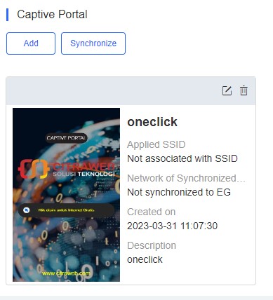 Citraweb.com : Captive Portal Ruijie